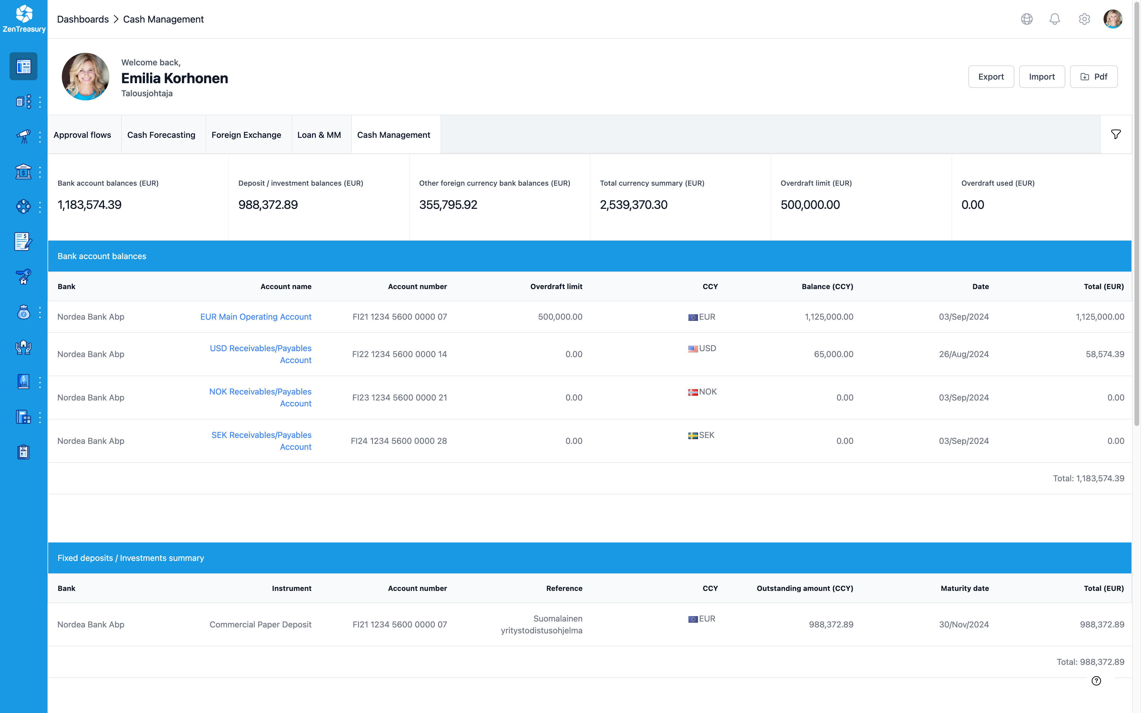 Image for Cash Management